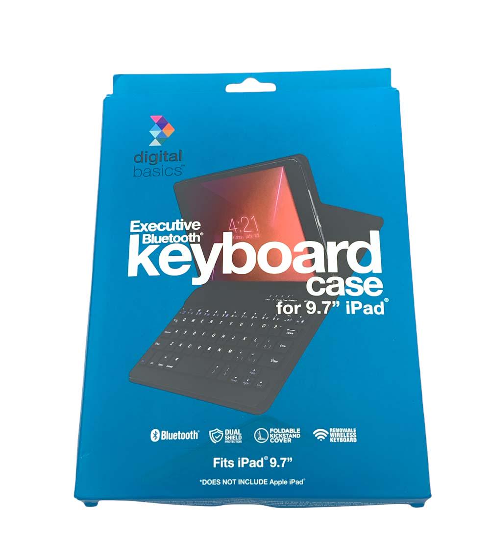 Digital Basics Executive Bluetooth Keyboard Case For 9 7in Ipad Jender